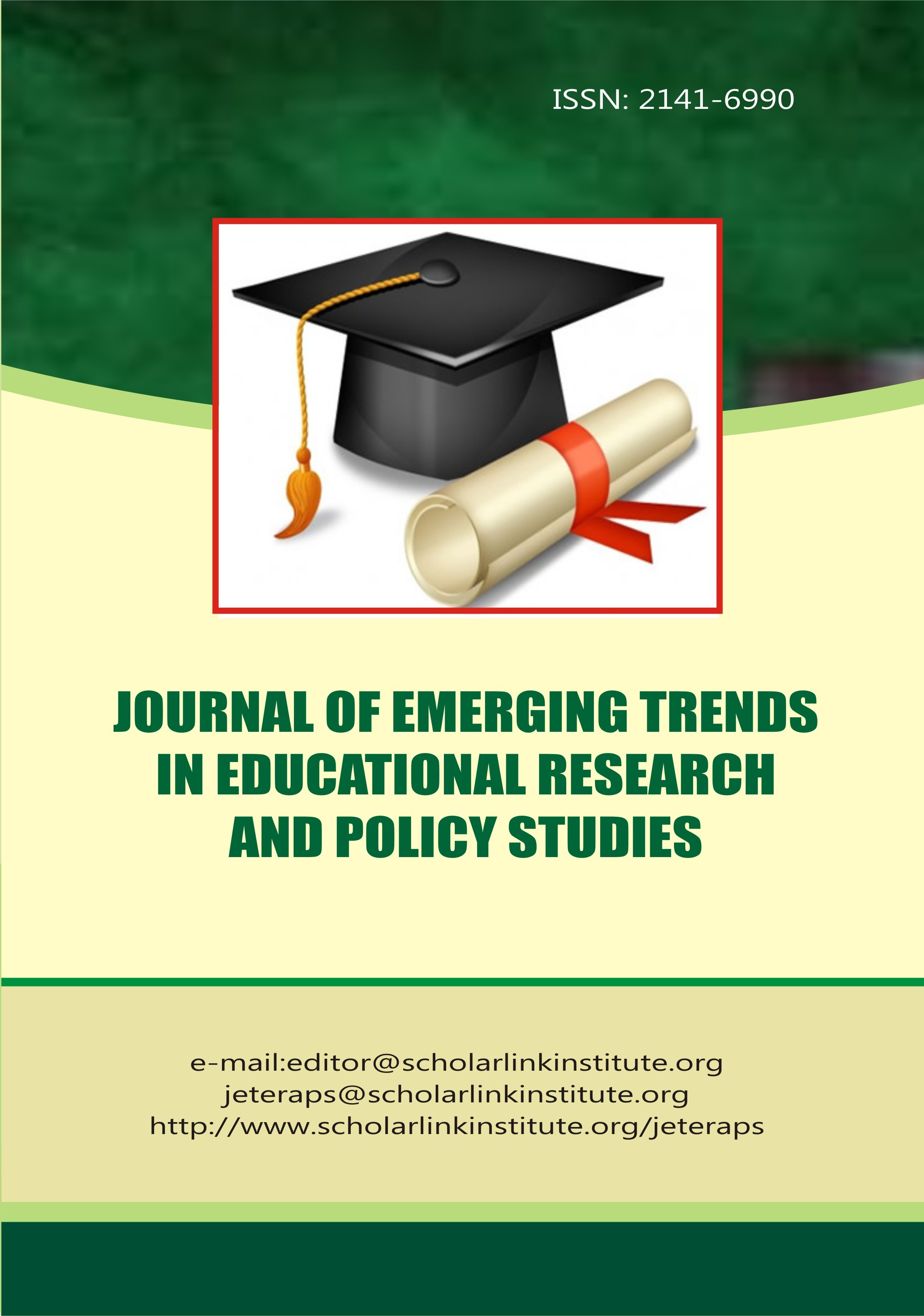 Journal of Emerging Trends in Educational Research and Policy Studies: Home
